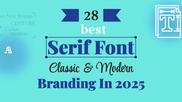 28 Best Serif Fonts for Classic & Modern Branding in 2025